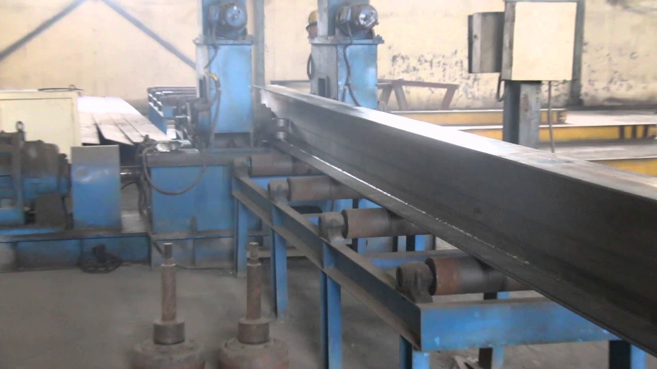 How to make a H beam - YouTube