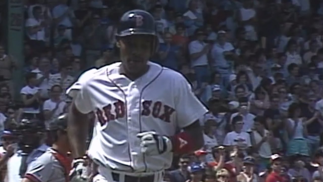 Ellis Burks' 1st career MLB HR is sent over the Green Monster | May 10 ...