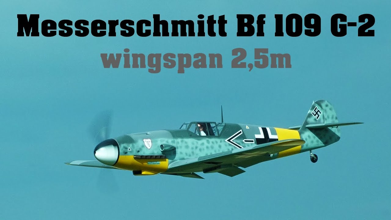 Messerschmitt Bf 109 G | scale RC plane | 4K | Syrovice 2023 - YouTube