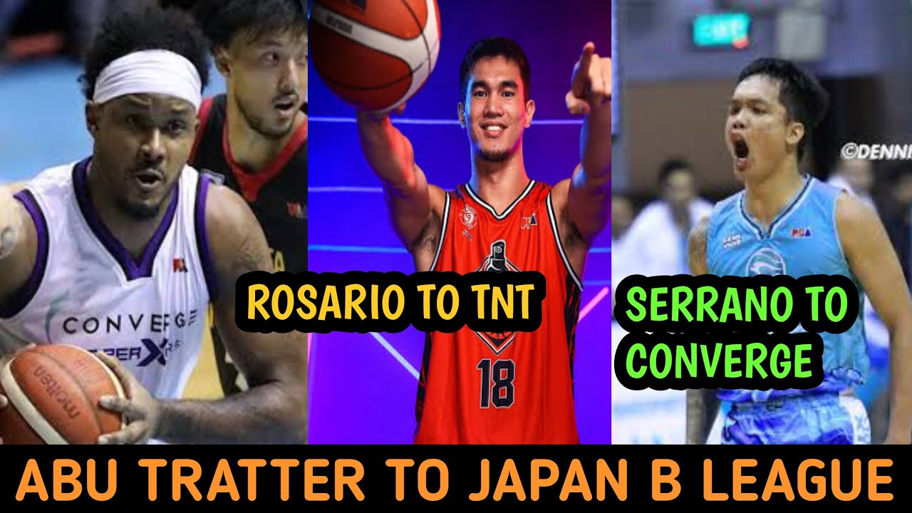 ABU TRATTER MAY OFFER SA JAPAN B LEAGUE, ENCHO SERRANO BABALIK SA PBA ...