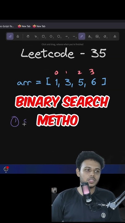 Datastructure Interview Question Amazon Leetcode 35 Coding Leetcode Tamil Youtube