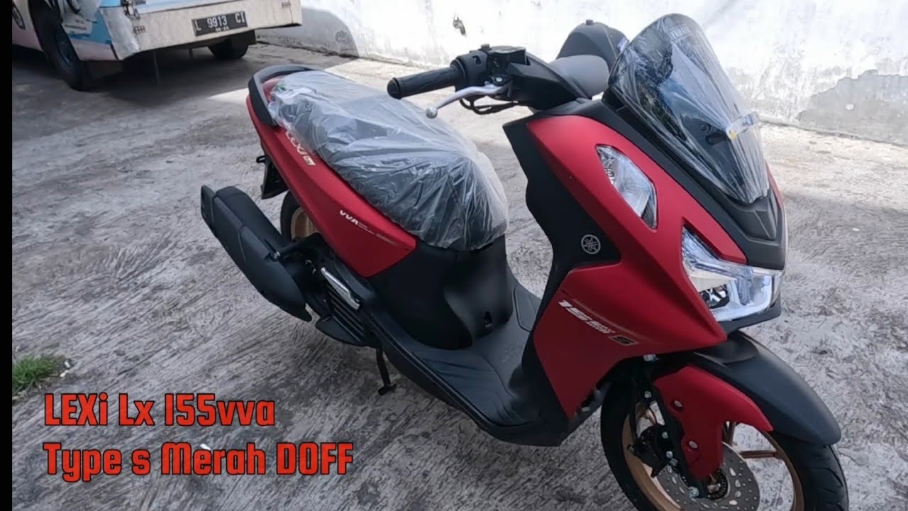 YAMAHA LEXi TERBARU 155VVA , LEXi LX Type s MERAH DOFF ‼️ - YouTube