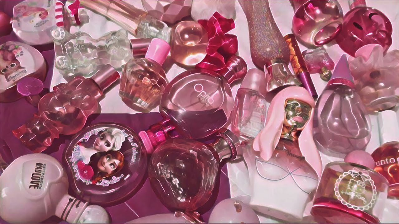 Haul: Mis Perfumes Color Rosa 💕 - YouTube
