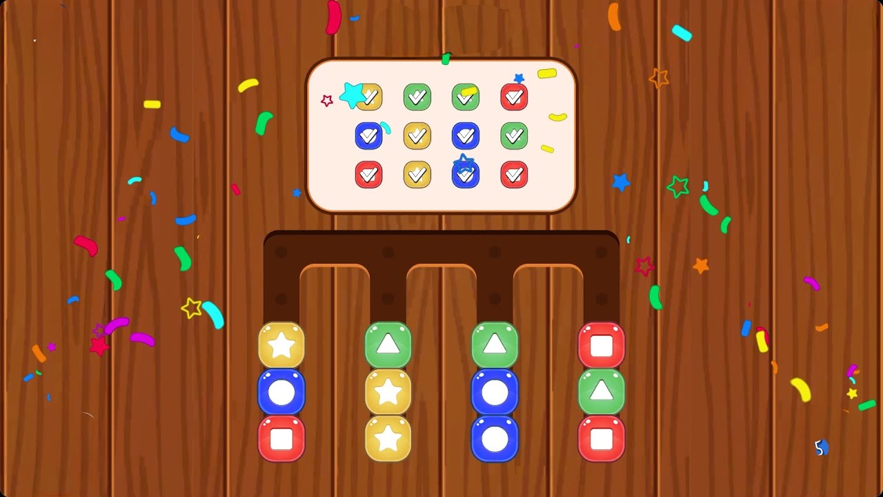 Chips Sort Puzzle - New Game Gameplay Walkthrough 1 - YouTube