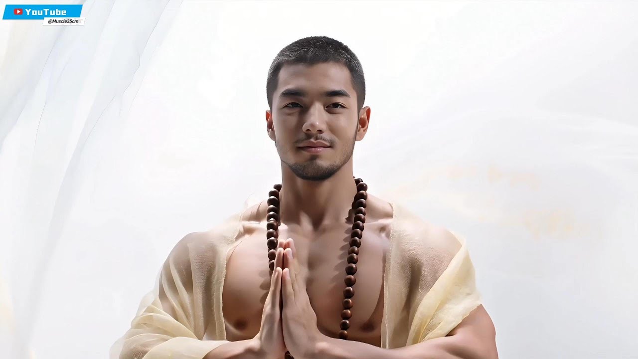 😍Do you like this handsome monk? A strong and handsome monk. - YouTube