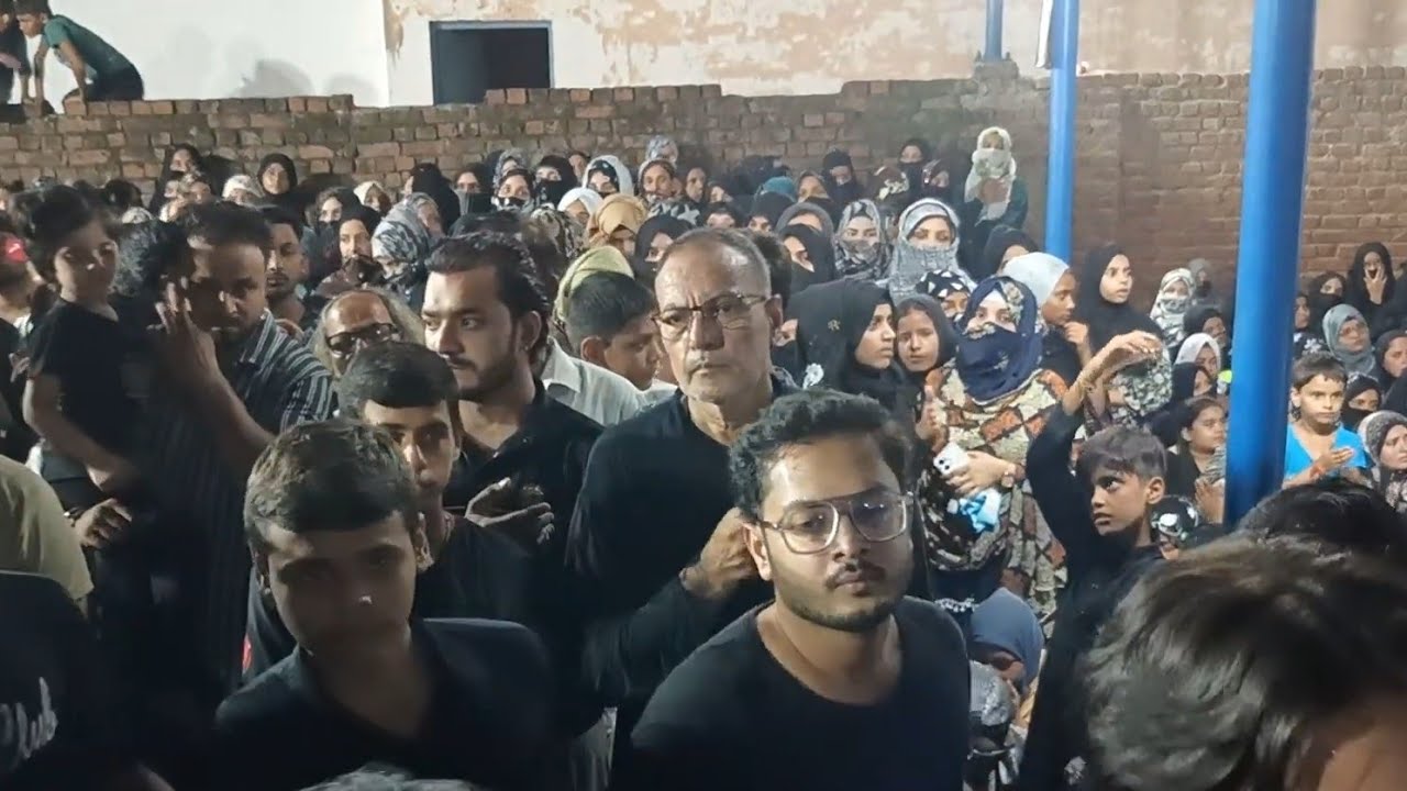 Noha - pukari Zainab e Muztar 😭 live 19 Safar Shikarpur Azadari 2024 ...
