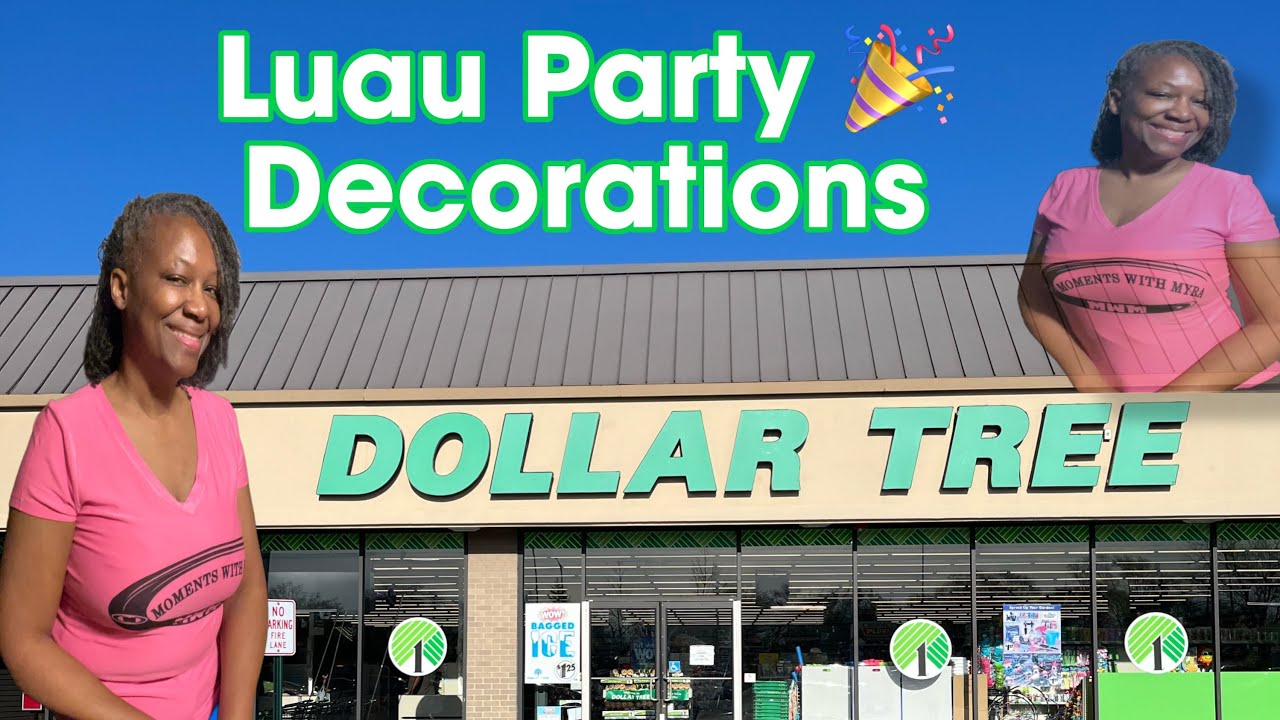Soft Spoken | Walkthrough Dollar Tree Luau Decor Section w-Voiceover ...