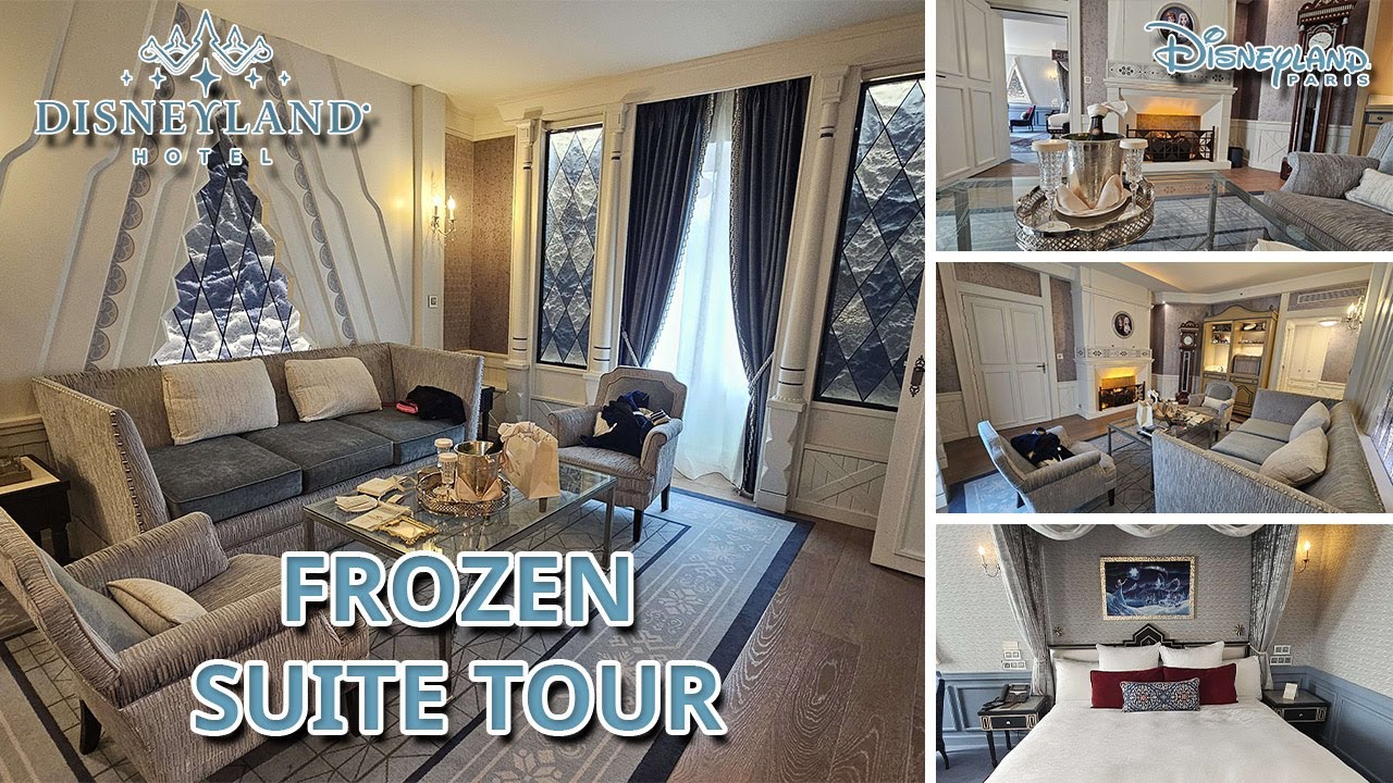 SUITE FROZEN DISNEYLAND HOTEL DISNEYLAND PARIS (Castle club) - YouTube