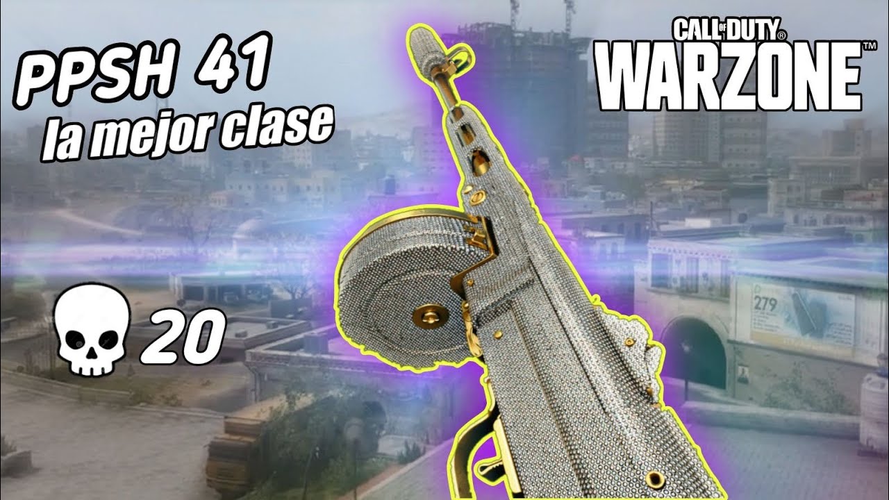 PPSH 41 es el NUEVO META en WARZONE || la MEJOR CLASE de la PPSH 41 ...