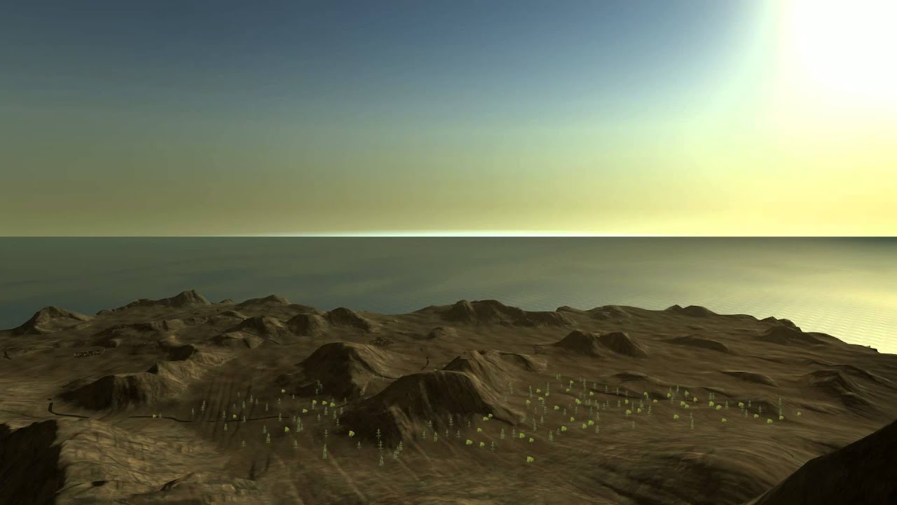 Rust.- Day/Night cycle timelapse 'Waves' - YouTube