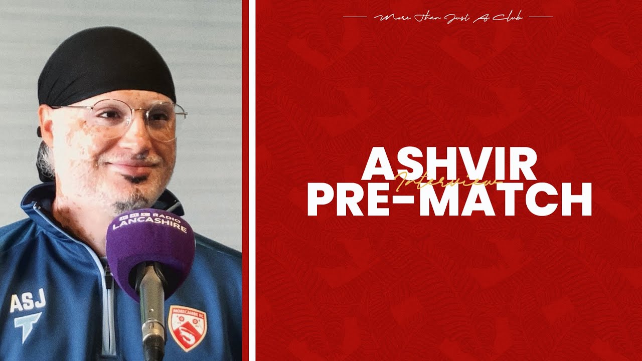 Ashvir's pre match thoughts ahead of Boreham Wood - YouTube