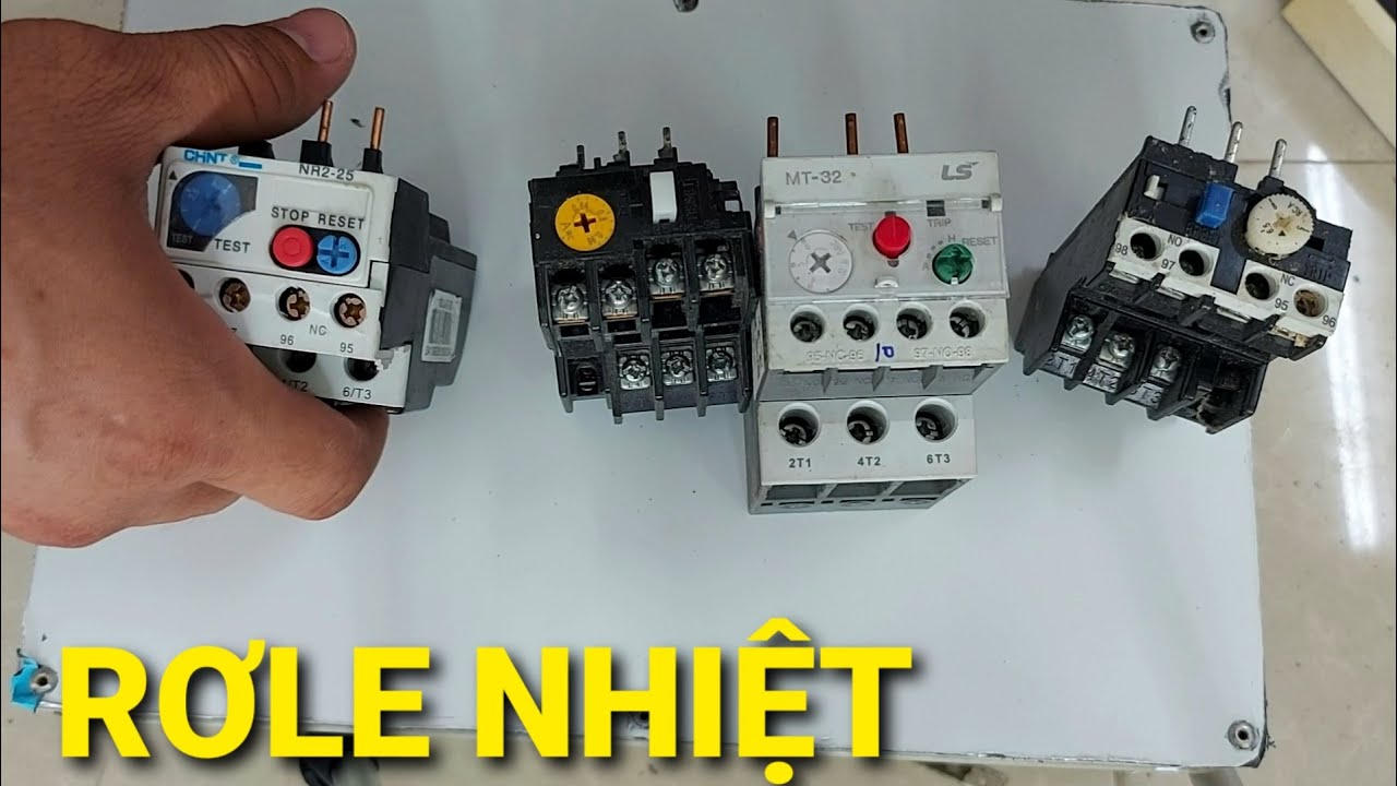 Hướng dẫn sử dụng rơle nhiệt_ - YouTube