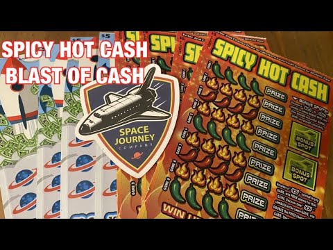 Spicy Hot Cash & Blast of Cash Tickets‼️ California Lottery Scratchers🤞 ...