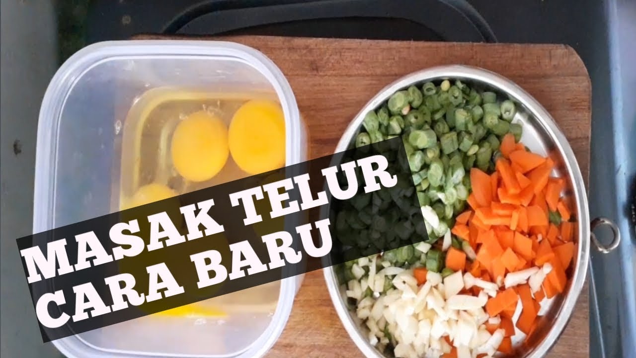 Cara Masak Telur Tanpa Minyak - YouTube