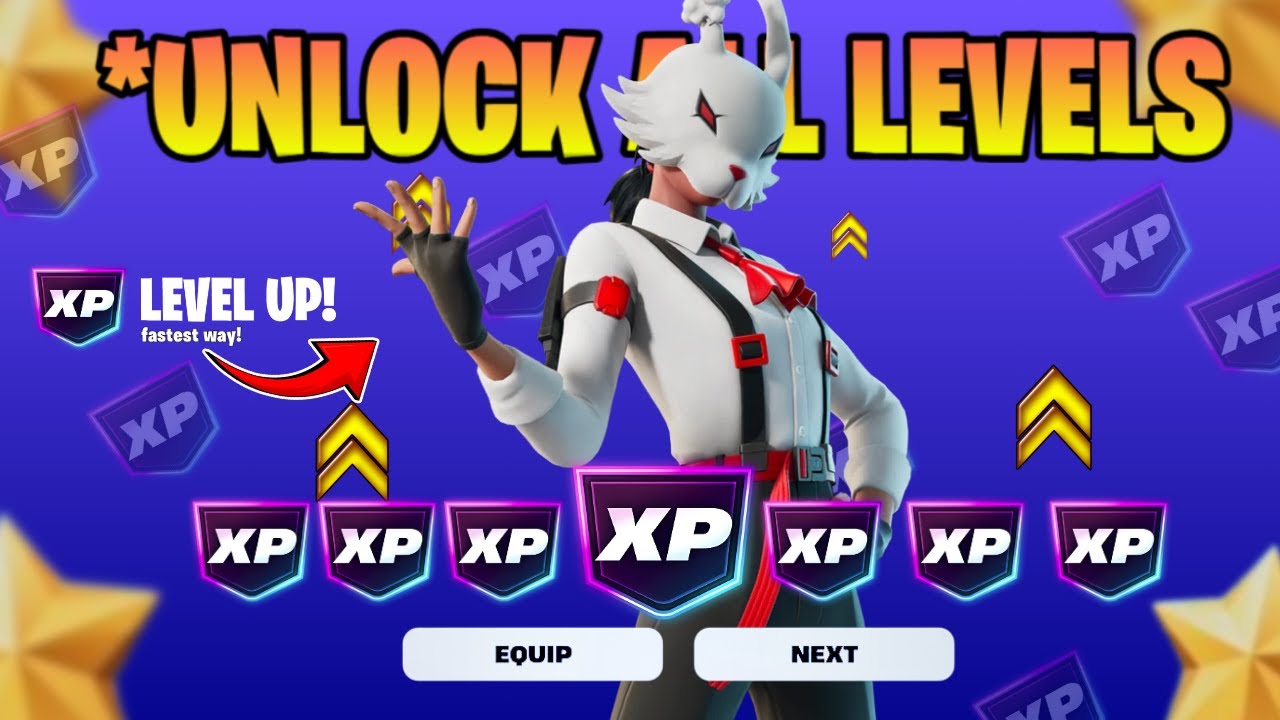 *NEW* Fortnite XP MAP How To LEVEL UP FAST (EARN XP!) in SEASON 2 ...