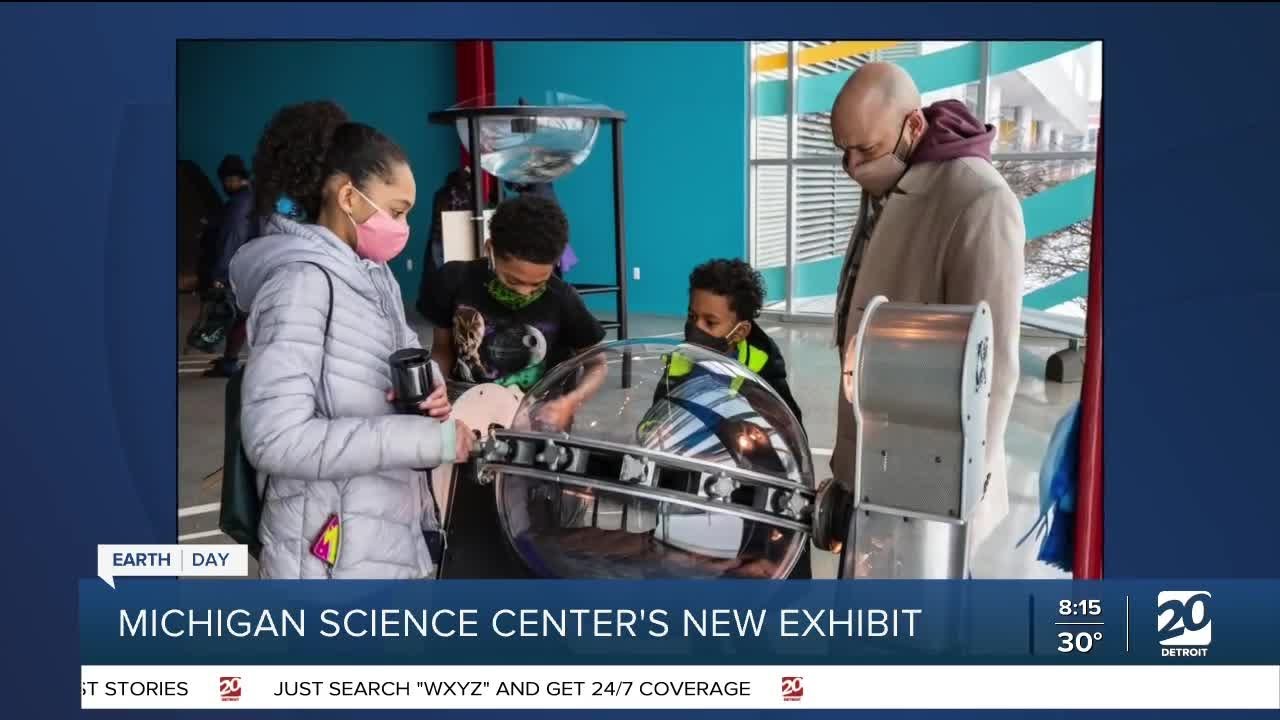 Michigan Science Center opens new exhibit on Earth Day - YouTube