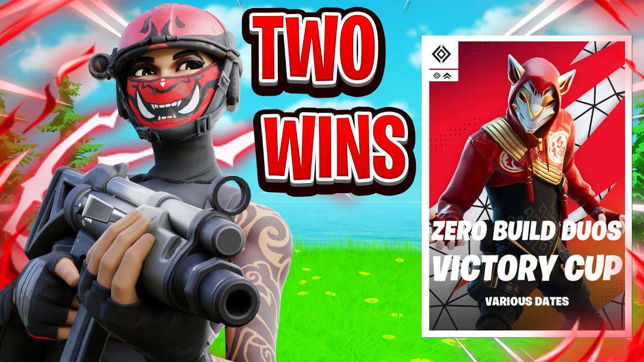 How I won Two Games In The Fortnite Zero Build Duo Victory Cup.. - YouTube