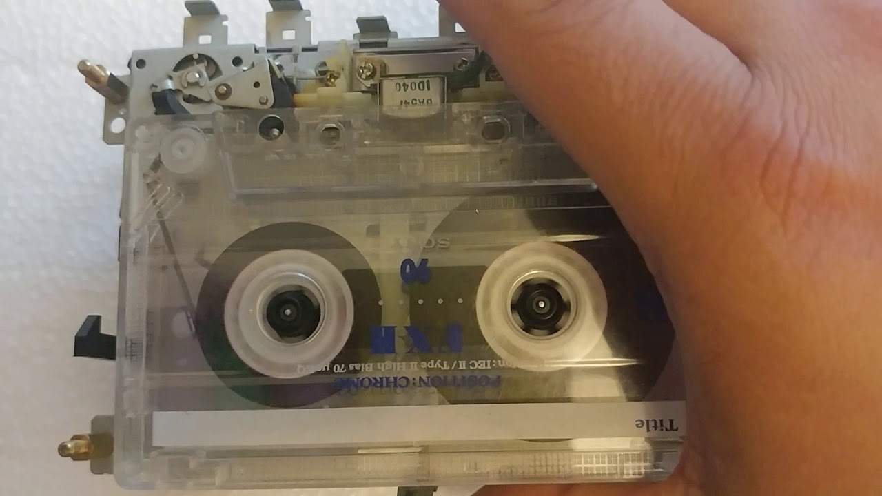 Auto reverse tape drive system - YouTube