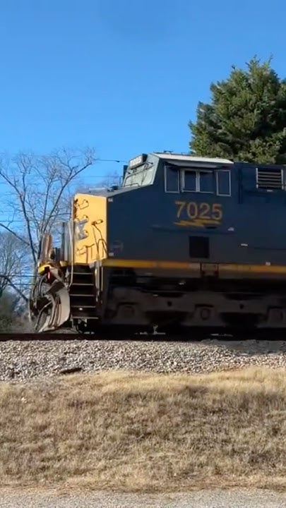 CSX train flies past me in palmetto #train #railroad #csx #railfan #csxtransportation # ...