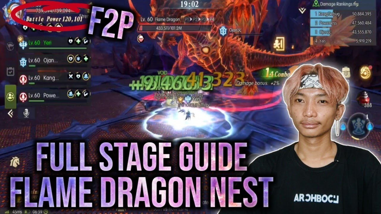 Penjelasan Guide Full Stage Flame Dragon Nest (Saint Water 120k BP) - DRAGON NEST 2 EVOLUTION ...