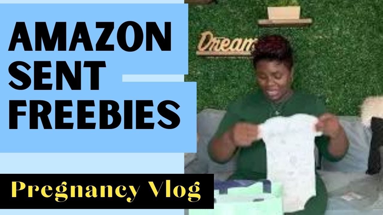 Amazon sent freebies |Pregnancy Vlog - YouTube