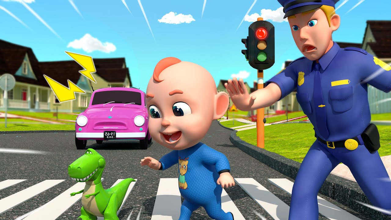 Police Song + Traffic Safety Song For Kids| More Nursery Rhymes & Kids ...