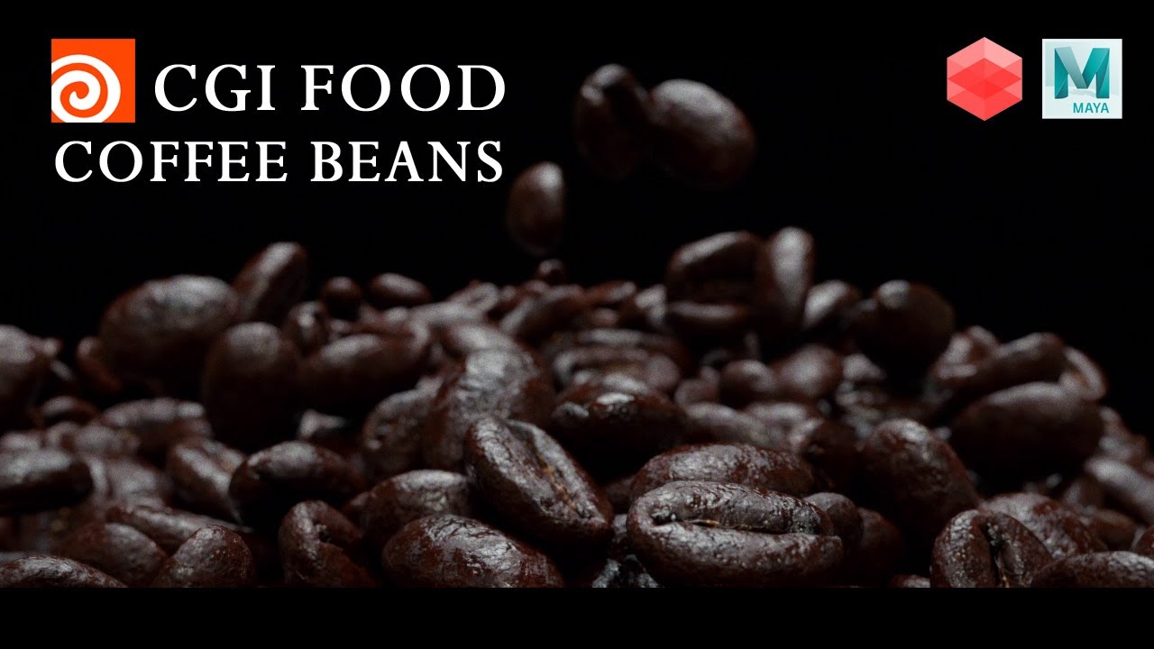 Houdini CGI Food Simulation Coffee Bean - YouTube