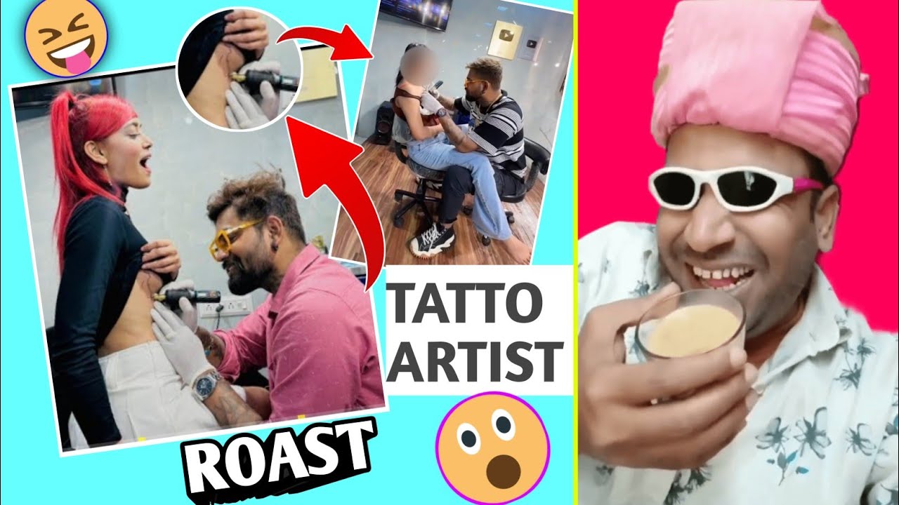 ROAST TATTO MAN 😂 || MAHESH CHAUHAN ROAST || CREATIVE VERSE - YouTube