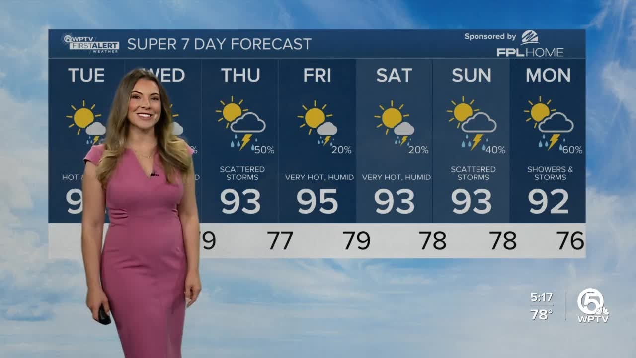 WPTV First Alert Weather forecast, morning of June 27, 2023 - YouTube