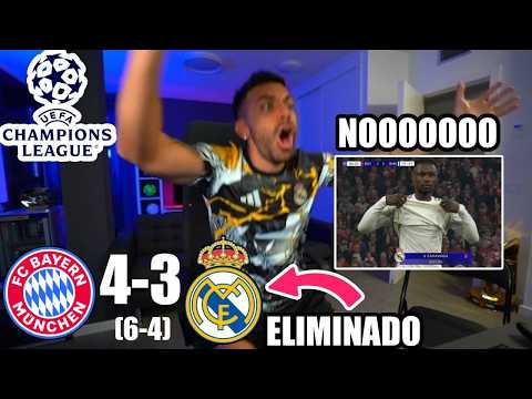 DjMaRiiO REACCIONA REAL MADRID ELIMINADO DE LA CHAMPIONS LEAGUE