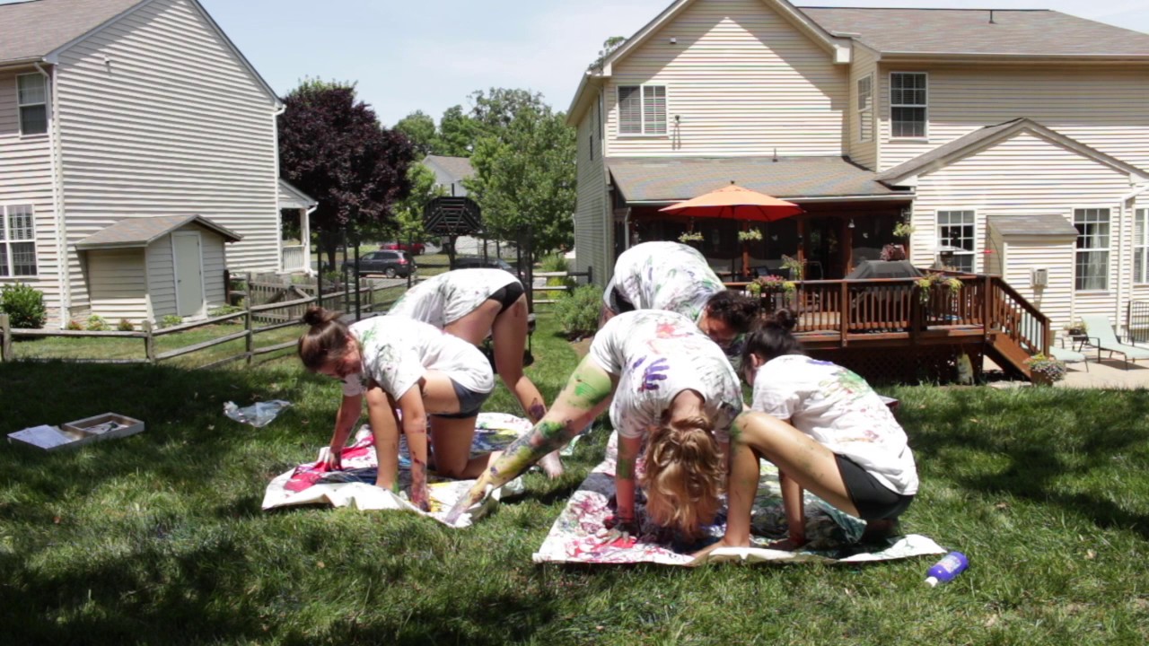 messy friends makin a mess - YouTube