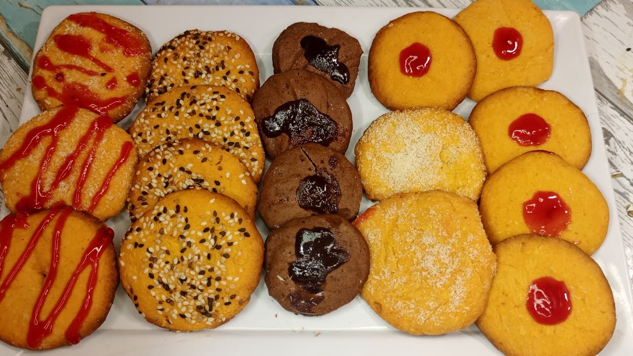 Bakery style simple sey biscuits tea time biscuits - YouTube