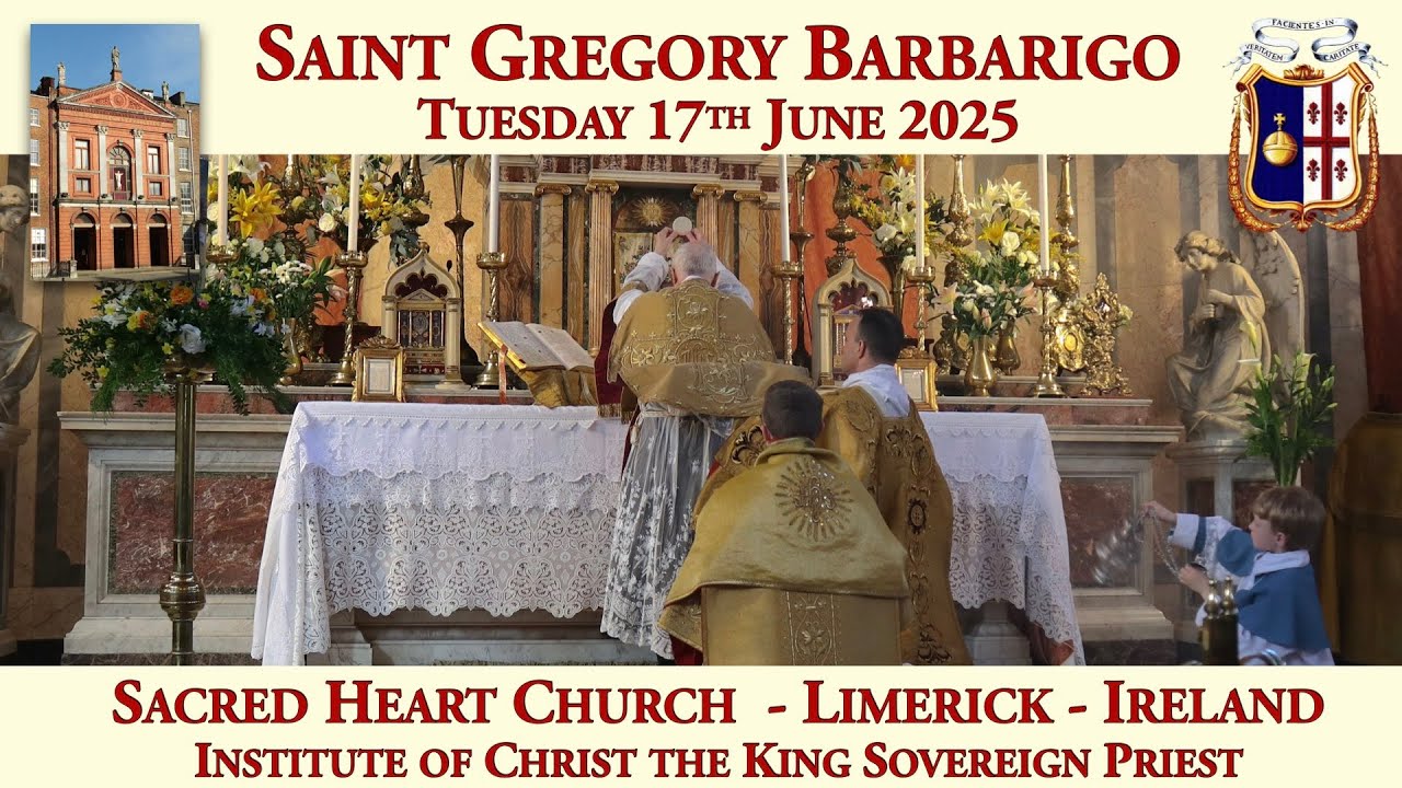 Tuesday 17th June 2025: Saint Gregory Barbarigo - YouTube