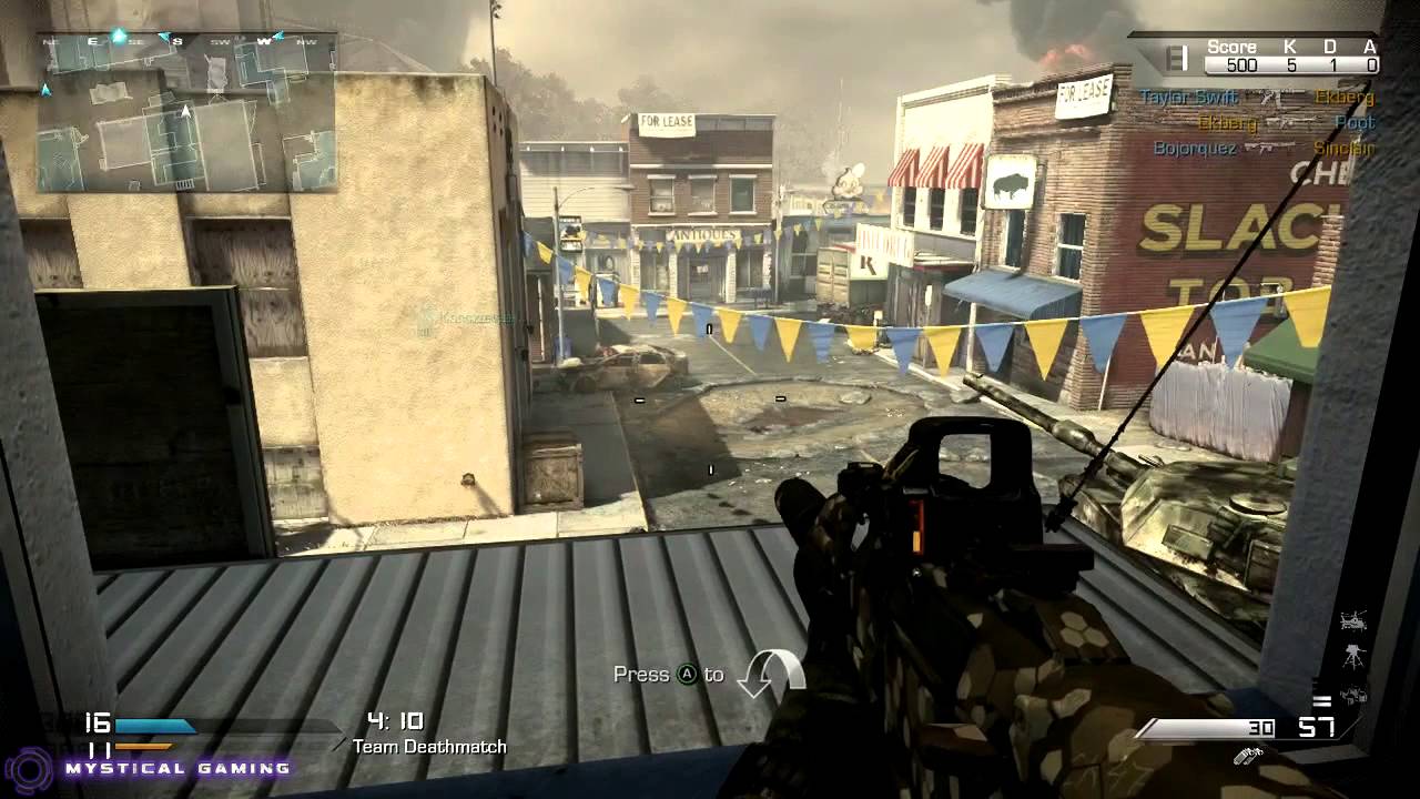 Call of Duty Ghosts - Squad Mode - Team Deathmatch on Warhawk (XBOX ONE ...