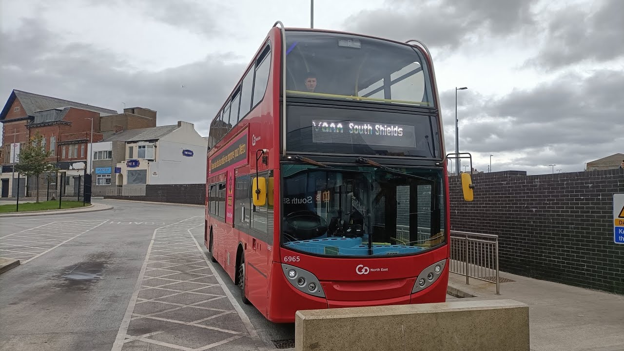 A Ride On the Rail Replacement X900. South Shields - Heworth ...