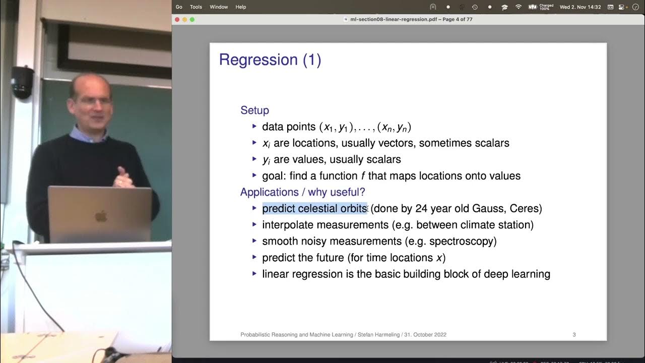 2022-11-02 PRML - Linear Regression - YouTube
