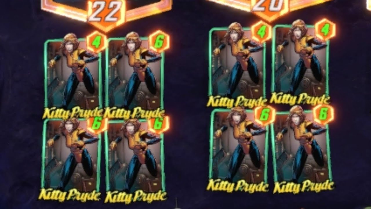 Infinite Kitty Pride Cards - Marvel Snap - YouTube