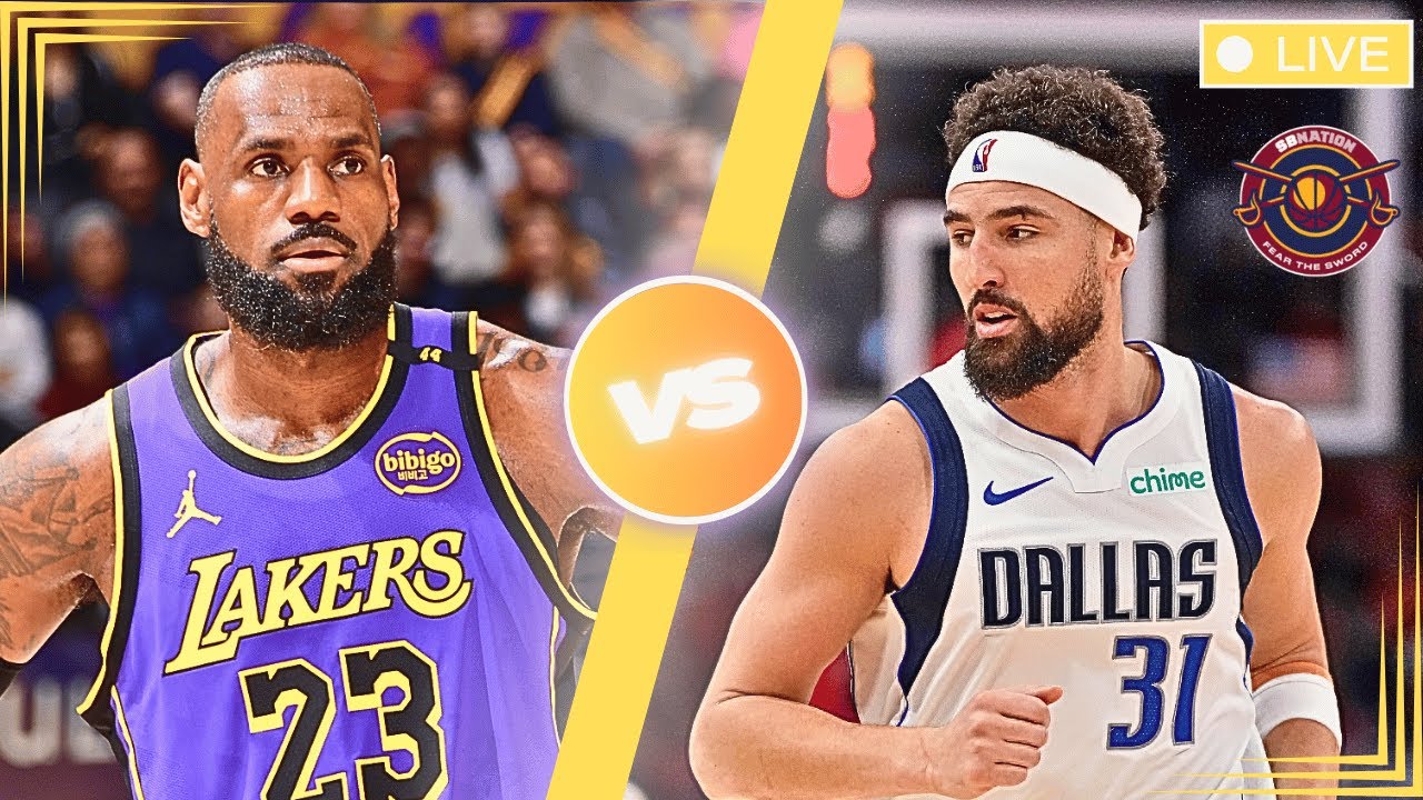 NBA WATCH PARTY! Watch Lakers at Mavs LIVE - LeBron James NBA ...