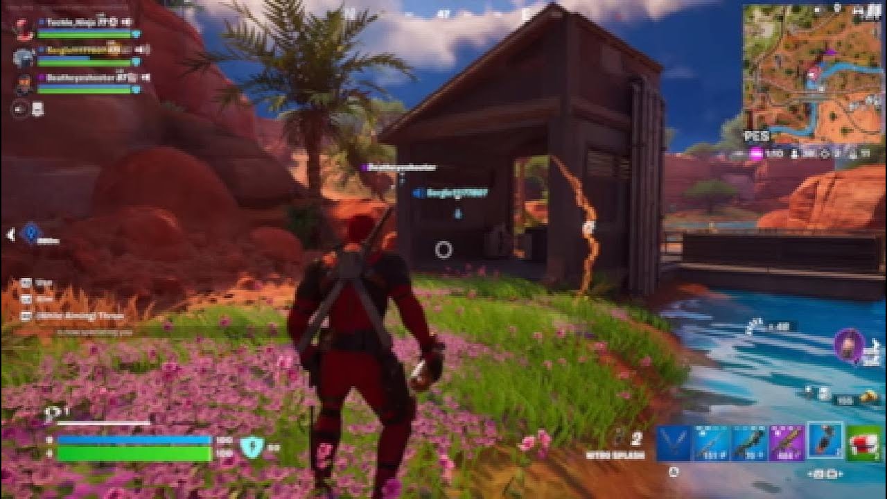 fornite win with grey rarity trios - YouTube