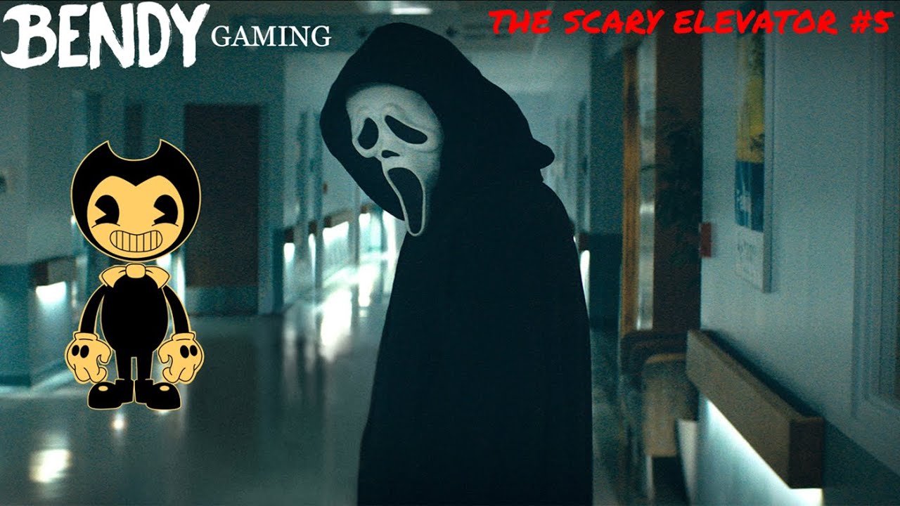 GHOSTFACE BREAKS INTO THE ELEVATOR!! | Bendy Gaming: The Scary Elevator ...