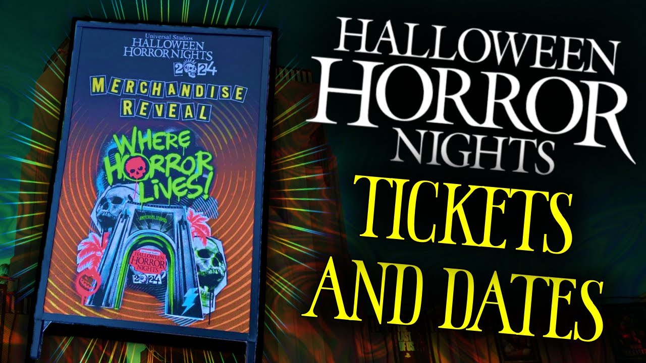 Halloween Horror Nights 2024 Starts in AUGUST | HHN 33 Update - YouTube