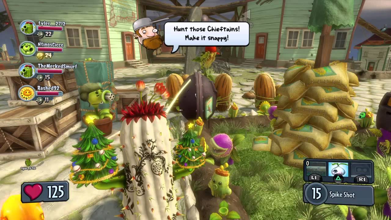 Plants vs Zombies Garden Warfare,Garden Ops - YouTube