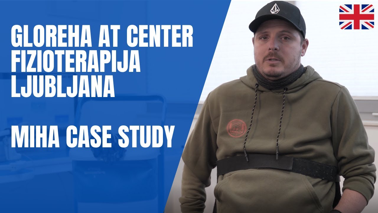 Gloreha at center fizioterapija Ljubljana - Miha Case Study EN - YouTube