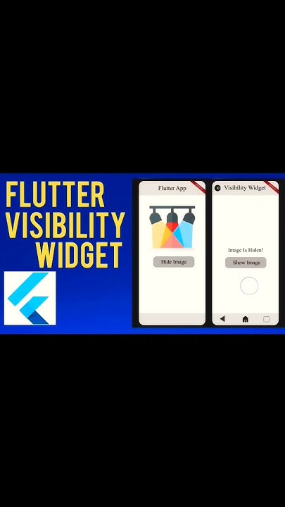 Flutter Visibility Widget. For full video link 🖇️ is given below 👇 click it . #flutterio # ...