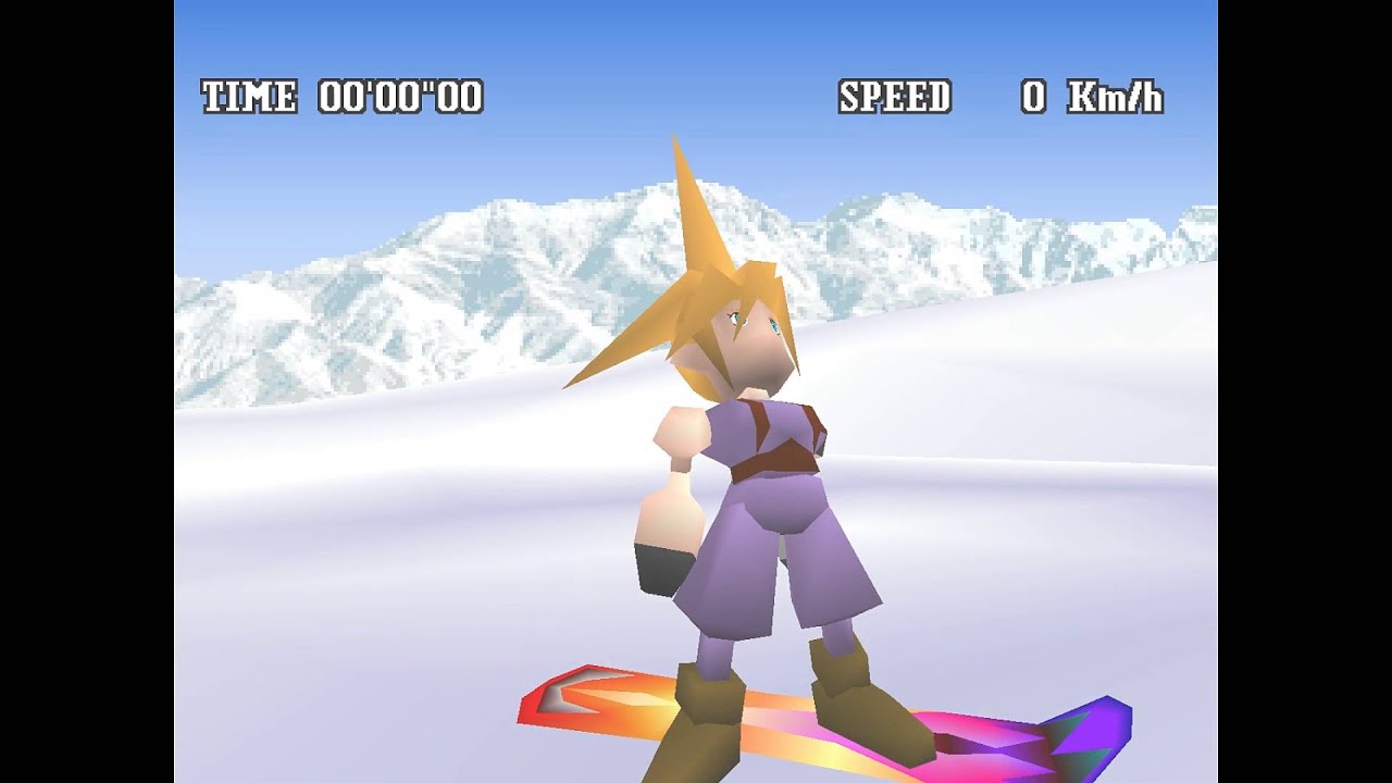 Final Fantasy VII Ep.75 -Snow Boarding... - YouTube