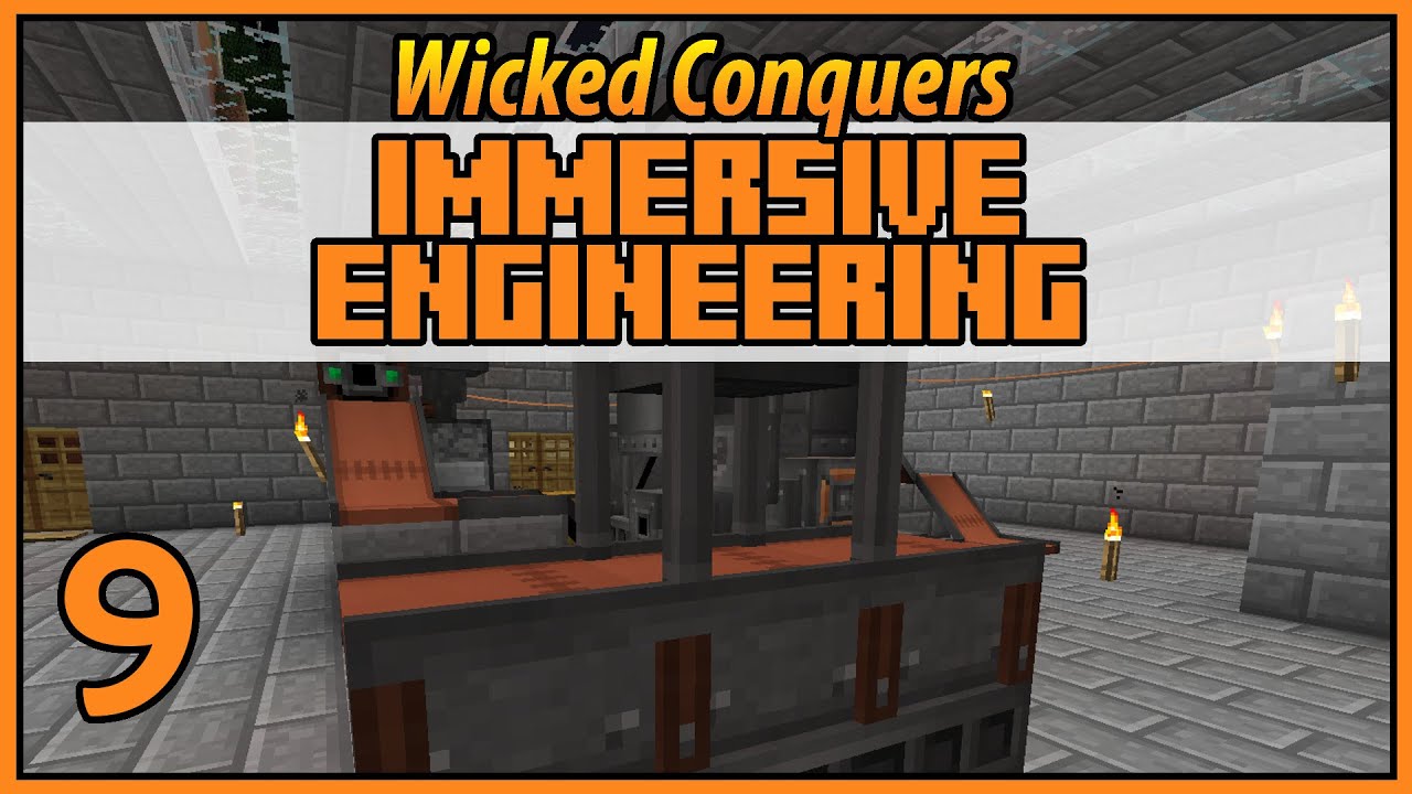 Metal Press - Wicked Conquers Immersive Engineering - Ep 9 - [Let's ...