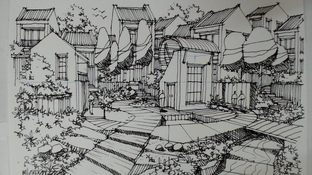 Perspective Drawing : How to sketch objects in perspective? #shorts ...