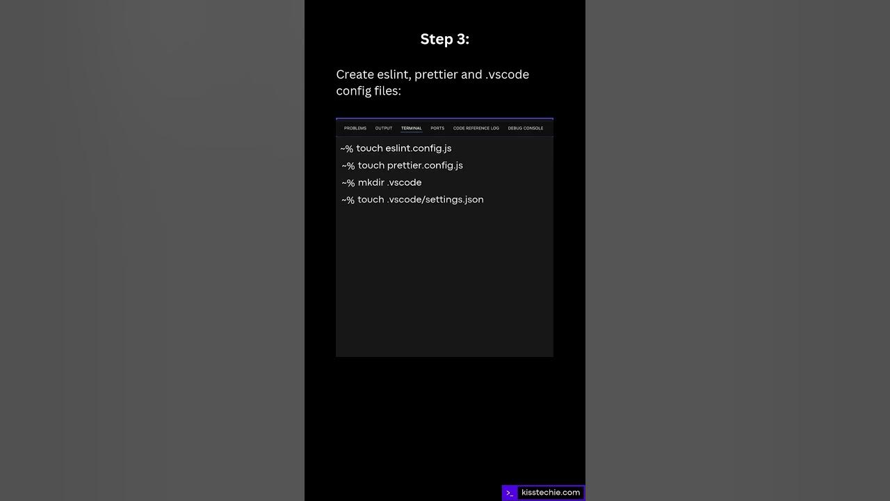 Set up Prettier and Eslint in your JavaScript in Visual Studio Code. Just 6 easy steps! # ...