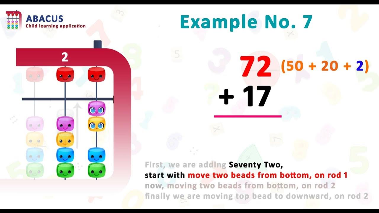 𝗧𝘄𝗼 𝗗𝗶𝗴𝗶𝘁𝘀 𝗔𝗱𝗱𝗶𝘁𝗶𝗼𝗻 || Abacus Tutorial || Step by Step Guide || Basic Addition || Abacus ...