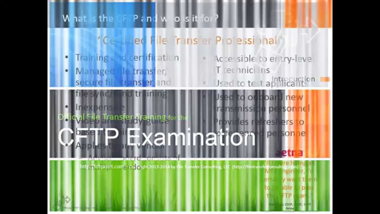 Managed File Transfer Training and Certification (CFTP) - YouTube